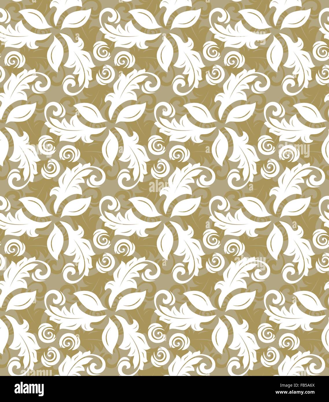 Floral Fine Seamless Vector Pattern Stock Vector Image & Art - Alamy