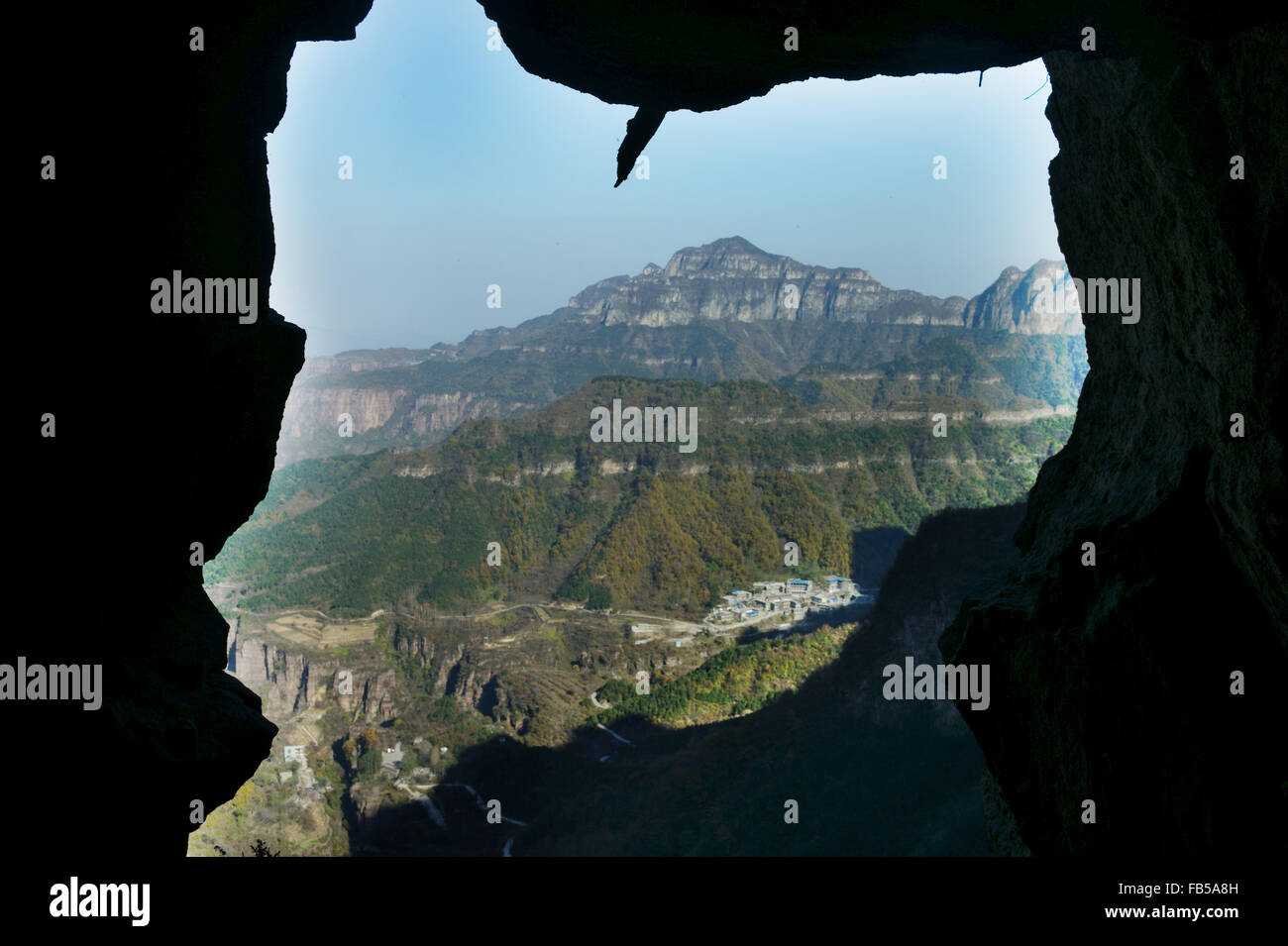 Taihang Mountain Lingchuan County Jincheng City Shanxi Province China ...