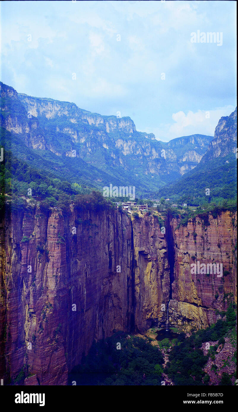 Taihang Mountain Lingchuan County Jincheng City Shanxi Province China ...