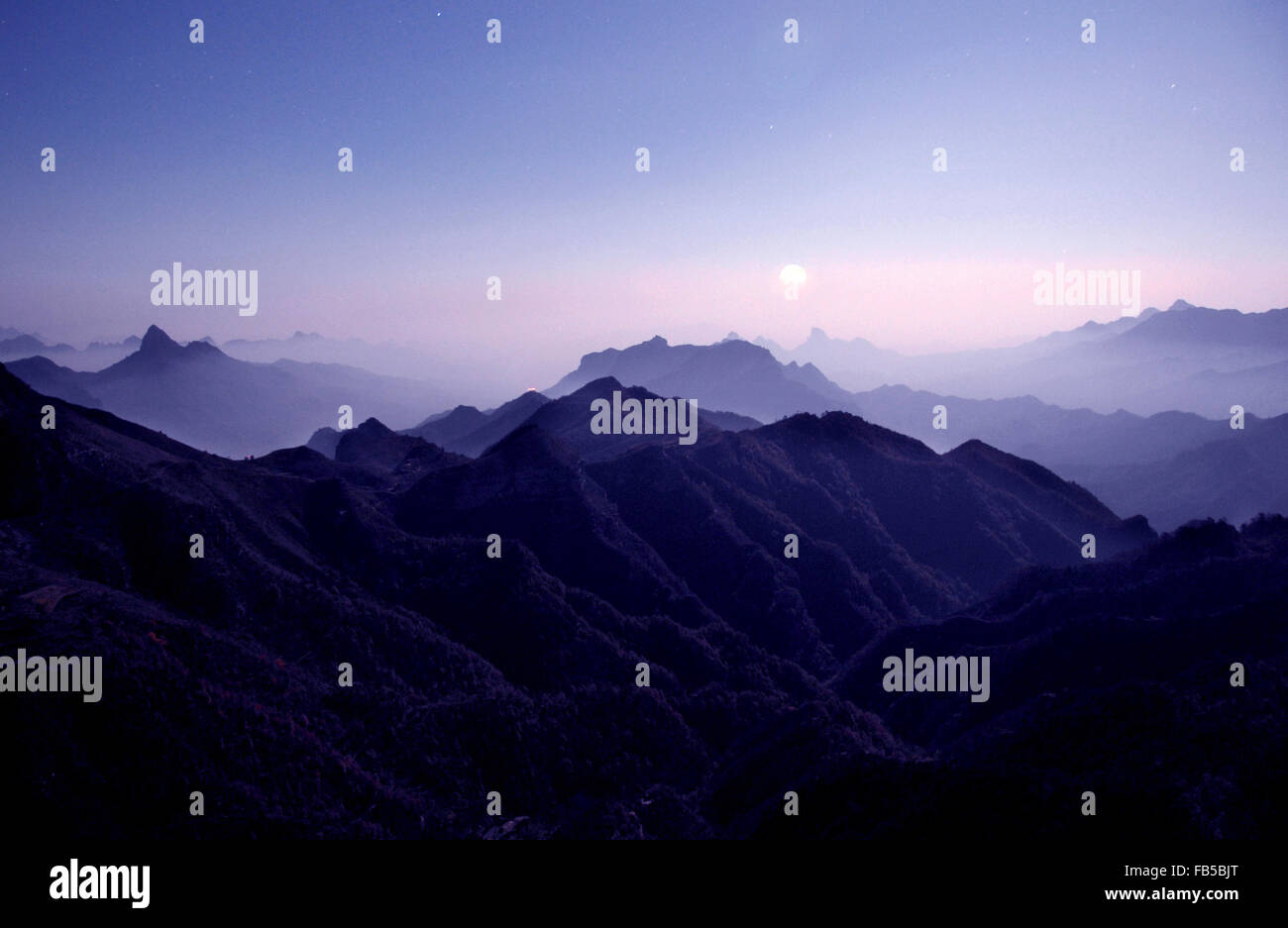 Taihang Mountain Hebei Province China Stock Photo - Alamy