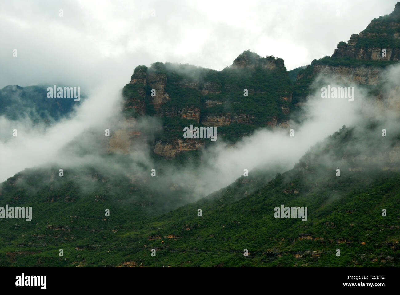 Taihang Mountain Hebei Province China Stock Photo - Alamy