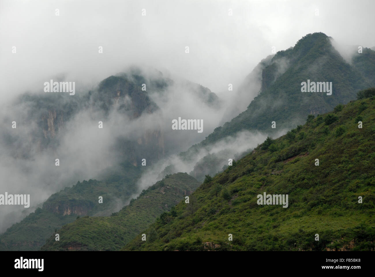 Taihang Mountain Hebei Province China Stock Photo - Alamy