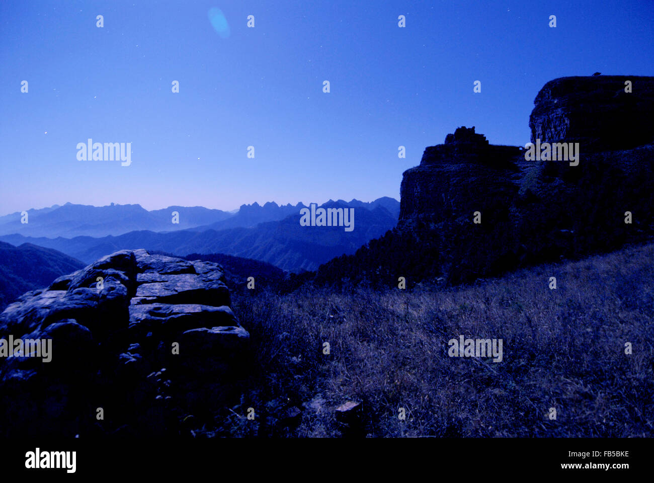 Taihang Mountain Hebei Province China Stock Photo - Alamy