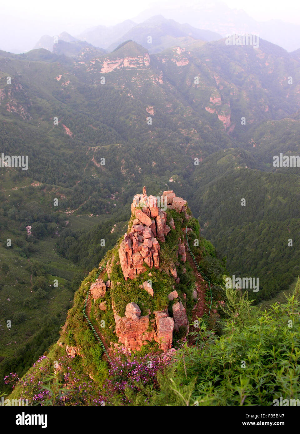 Taihang Mountain Hebei Province China Stock Photo - Alamy