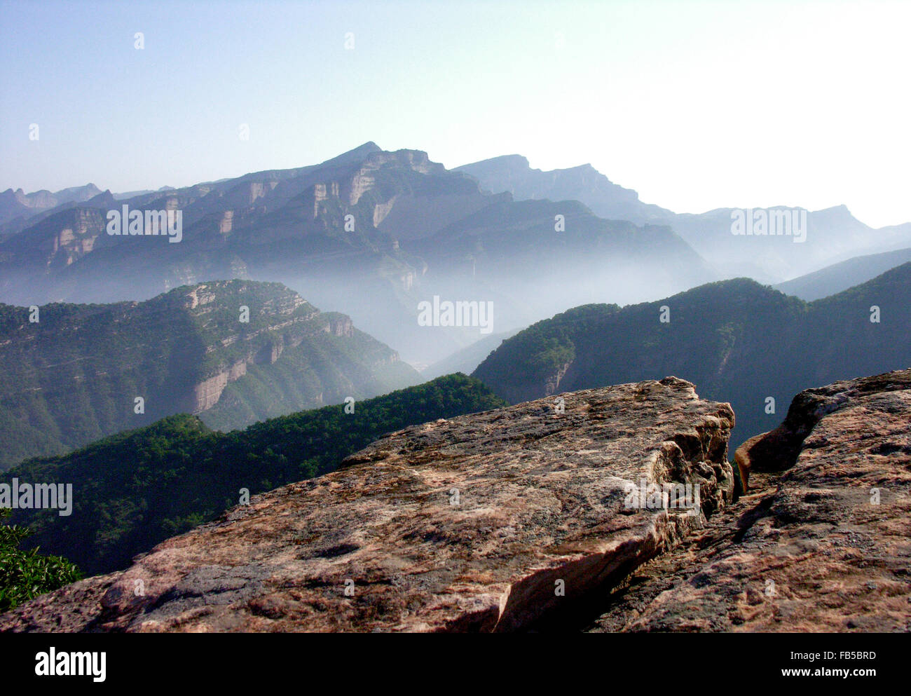 Taihang Mountain Hebei Province China Stock Photo - Alamy