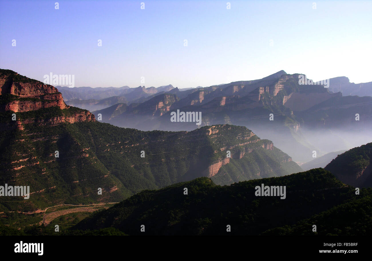 Taihang Mountain Hebei Province China Stock Photo - Alamy