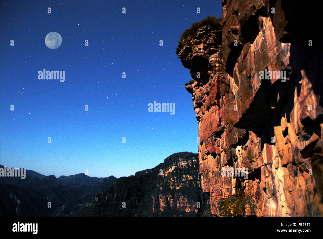 Taihang Mountain Hebei Province China Stock Photo - Alamy