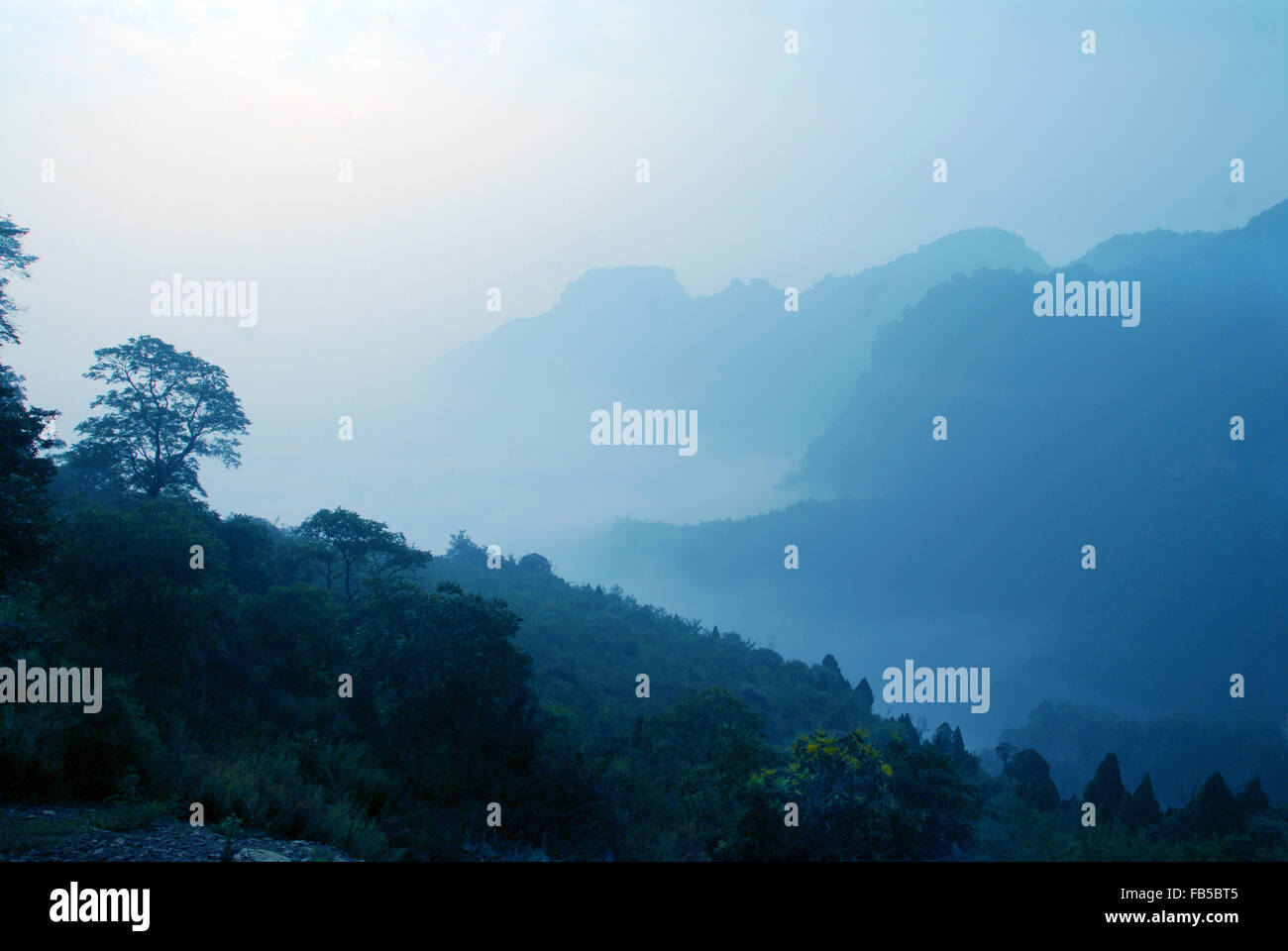 Taihang Mountain Hebei Province China Stock Photo - Alamy