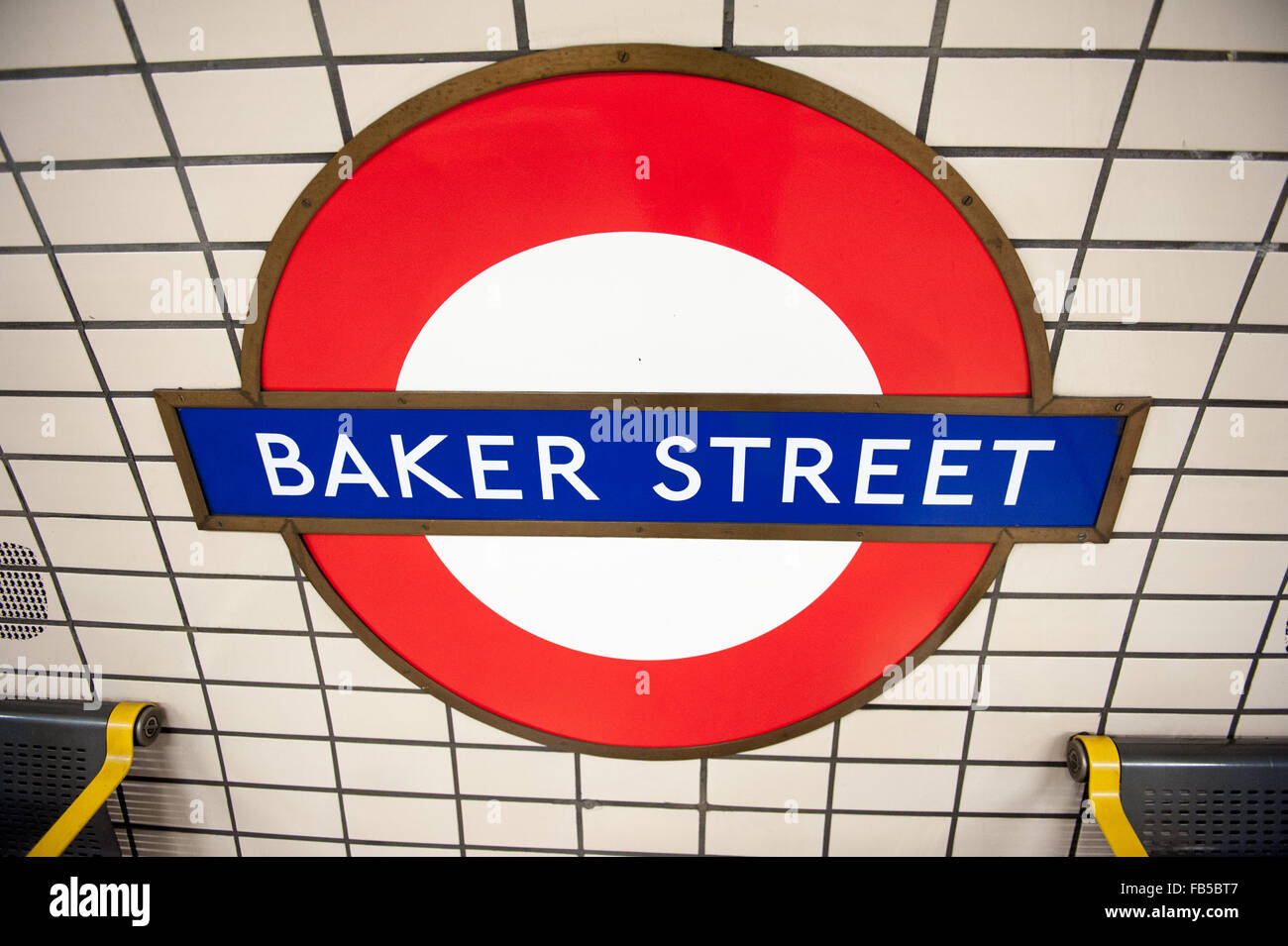 Baker Street London Underground tube station in London Stock Photo - Alamy