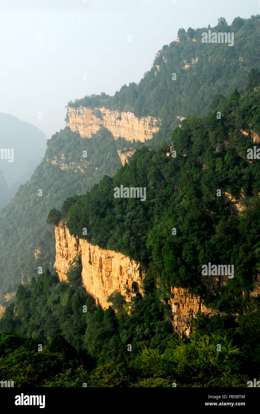 Taihang Mountain Hebei Province China Stock Photo - Alamy
