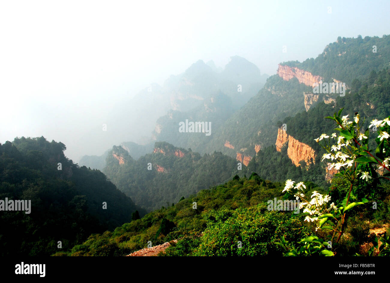Taihang Mountain Hebei Province China Stock Photo - Alamy