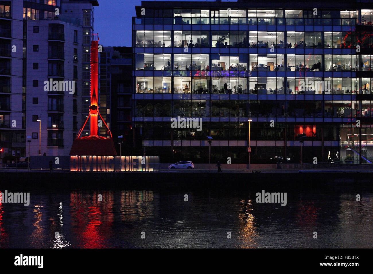 Diving bell attraction Dublin Stock Photo - Alamy