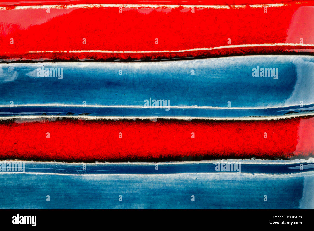 Glazed blue and red hi-res stock photography and images - Alamy