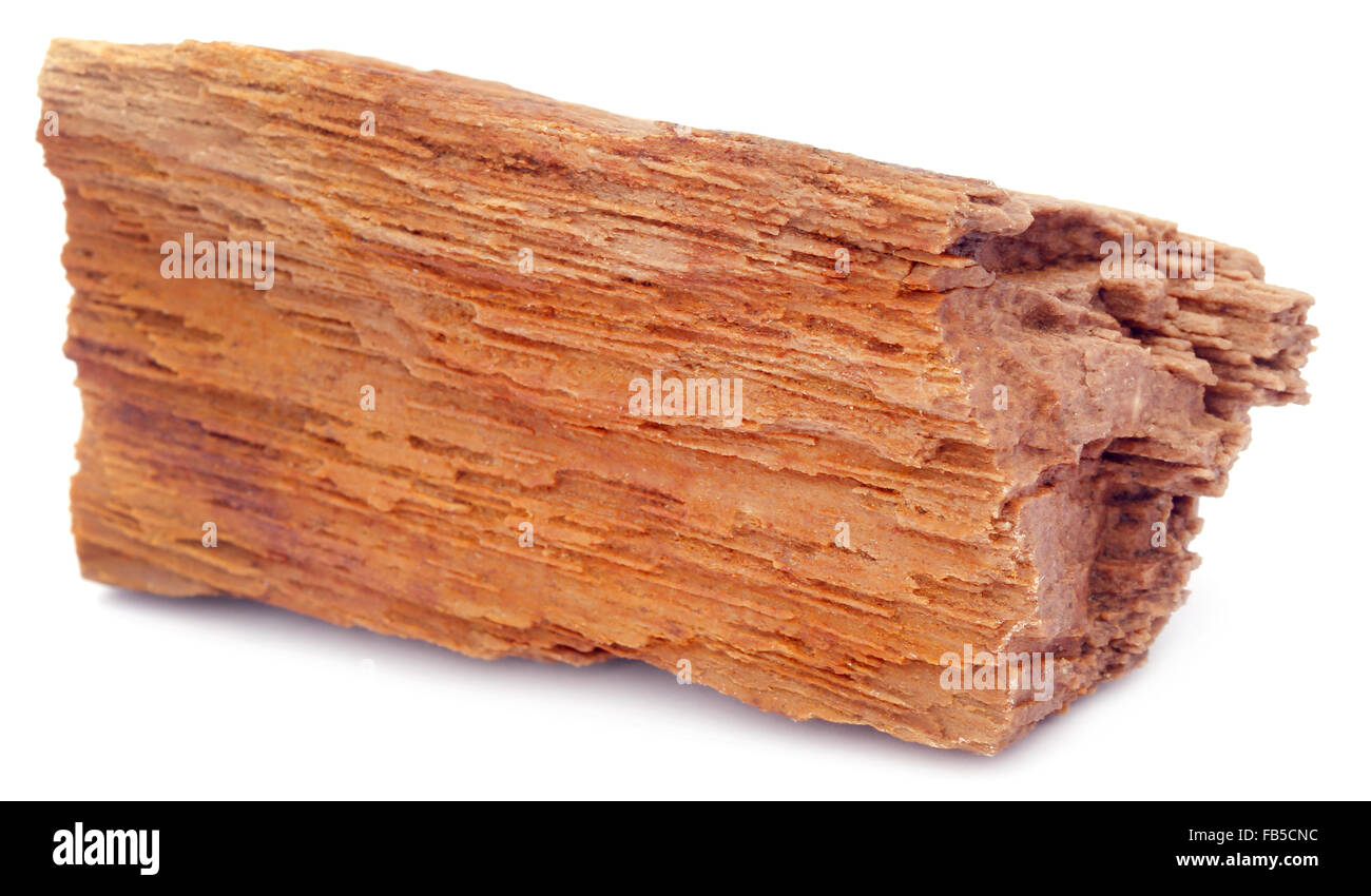 Sedimentary rocks over white background Stock Photo - Alamy