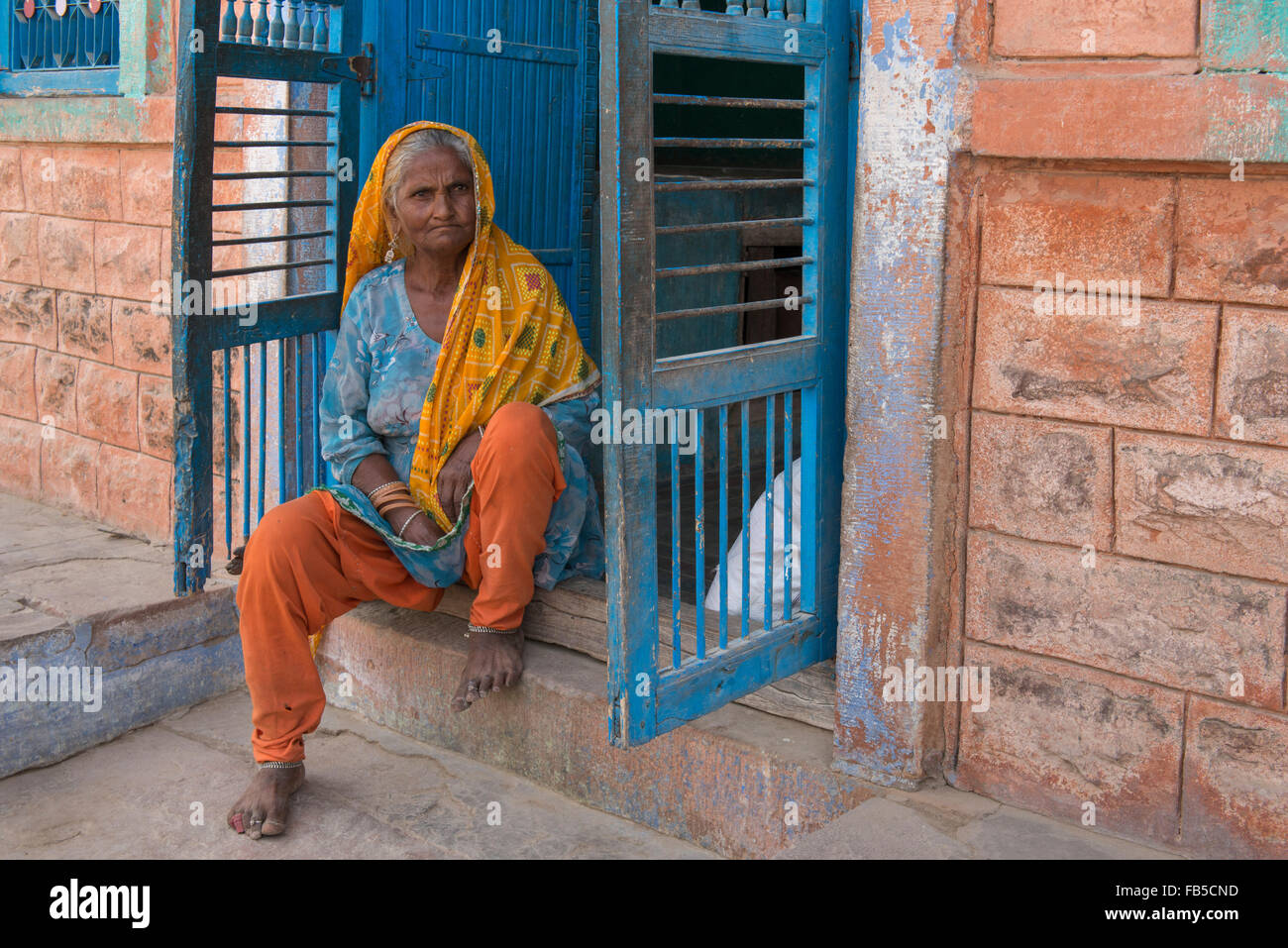 Village lady hi-res stock photography and images - Alamy