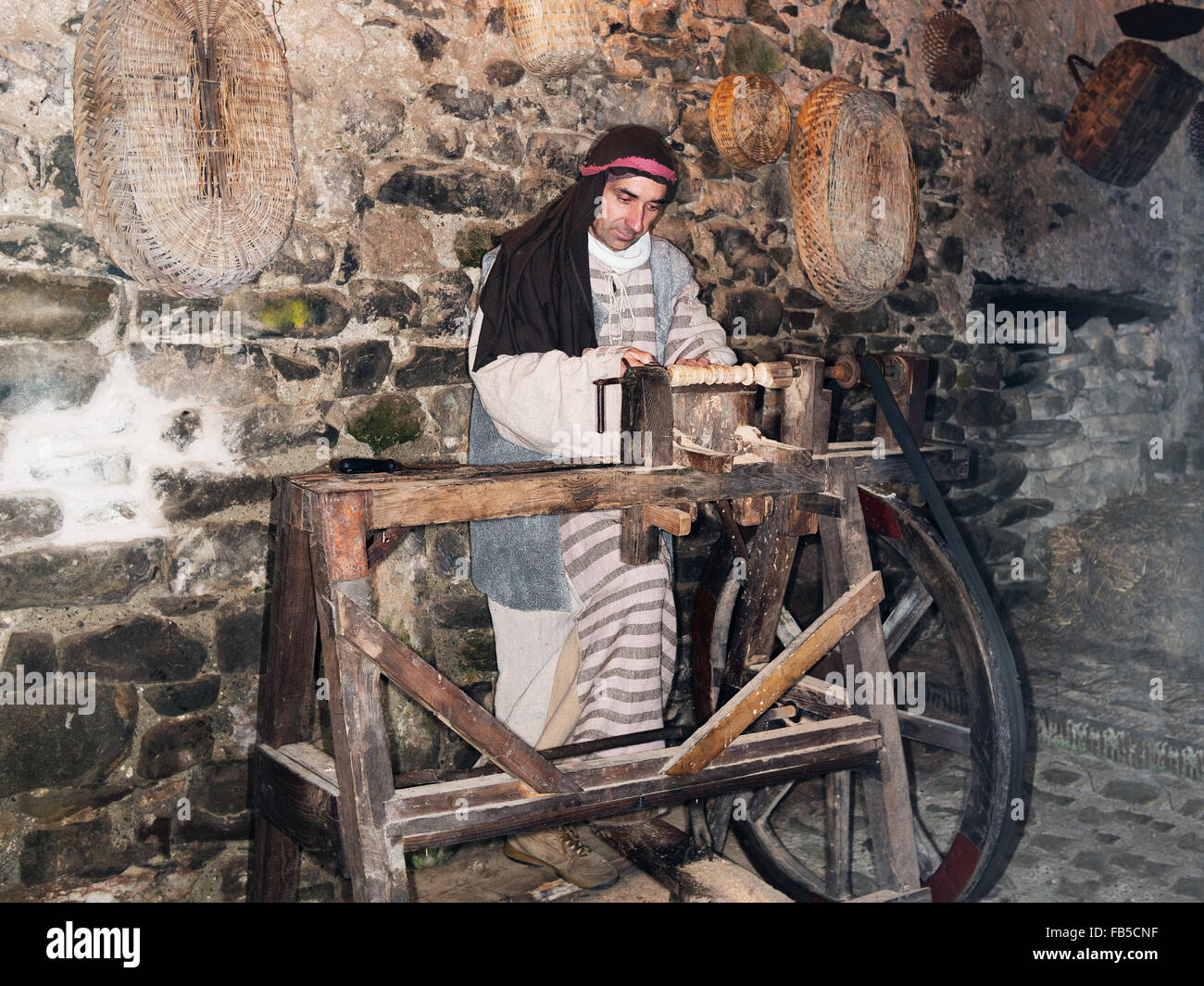 Turning lathe hi-res stock photography and images - Alamy