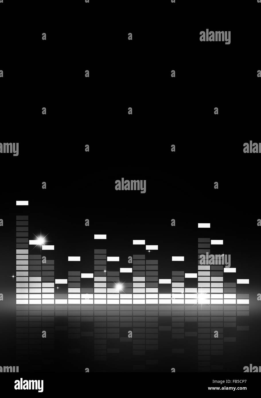 White Equalizer Wallpaper