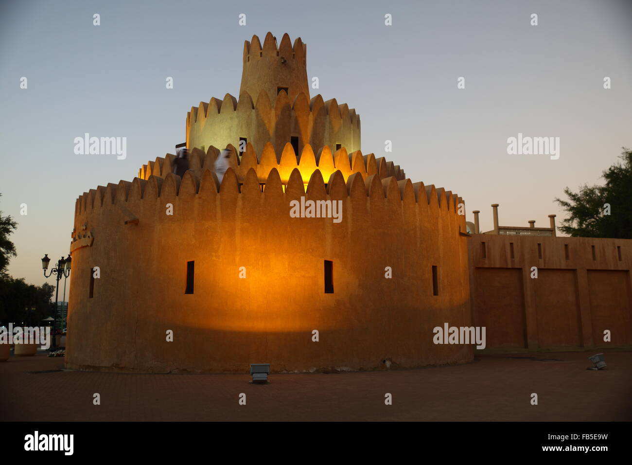 Sheikh Zayed Palace Museum in the city of Al Ain, Unite Arab Emirates ...