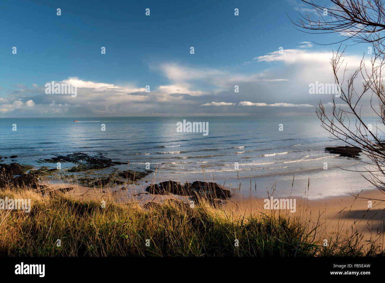Louisa bay beach Stock Photo - Alamy