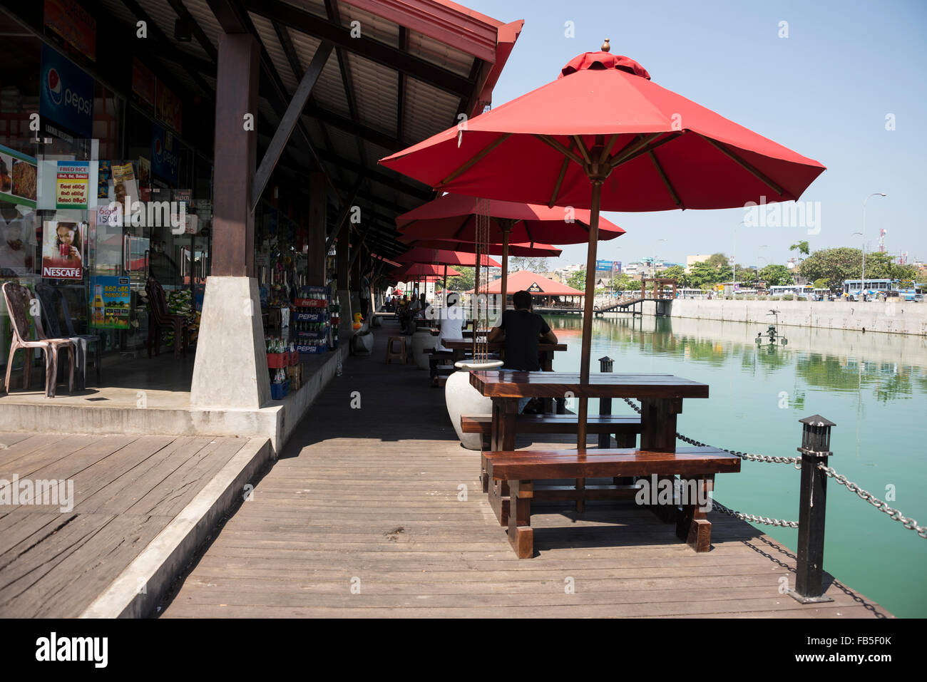Pettah floating market next to W E Bastian Mawatha, Colombo, Sri Lanka. It is Colombo's new ...