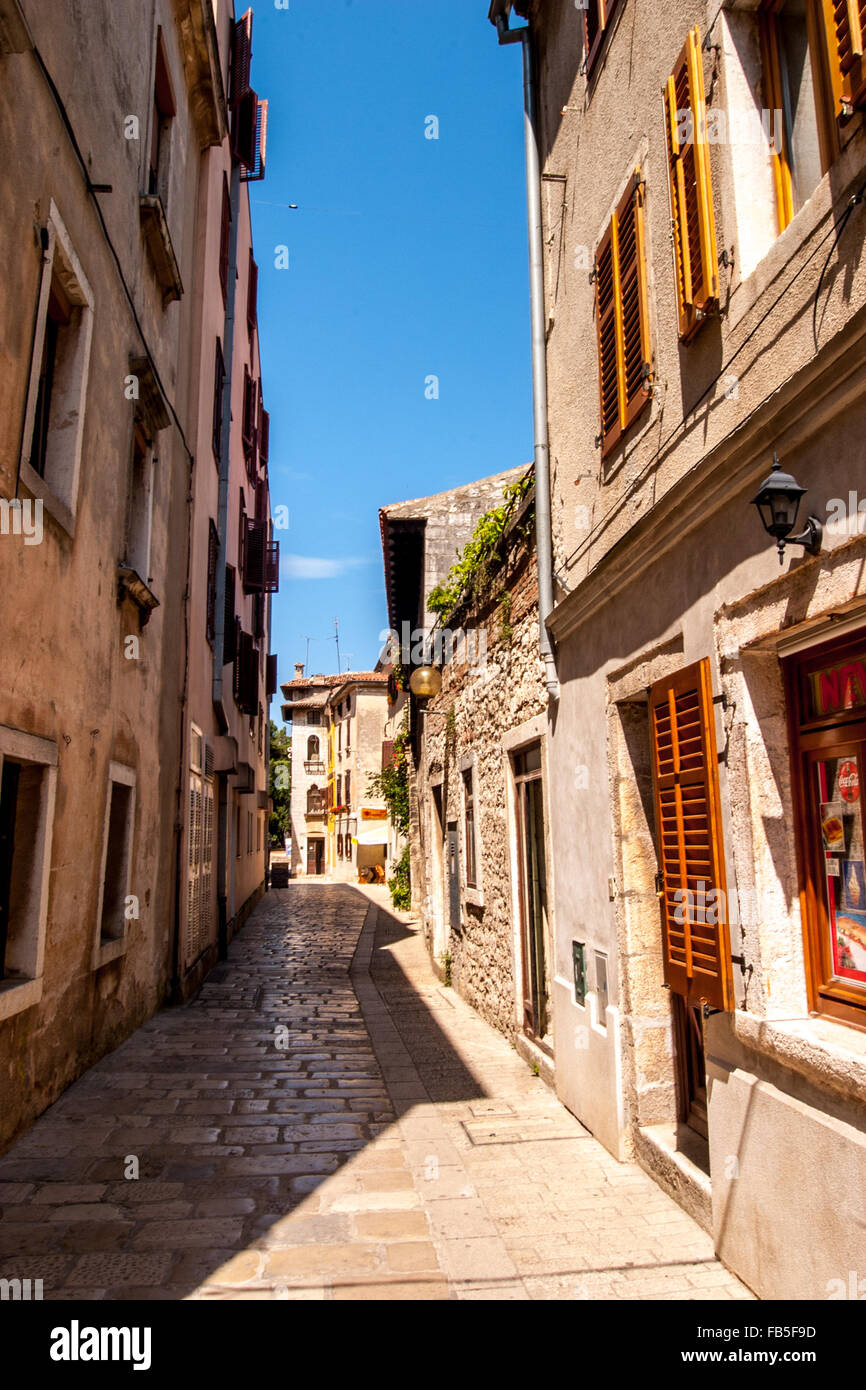 Street in Pula Croatia Stock Photo - Alamy
