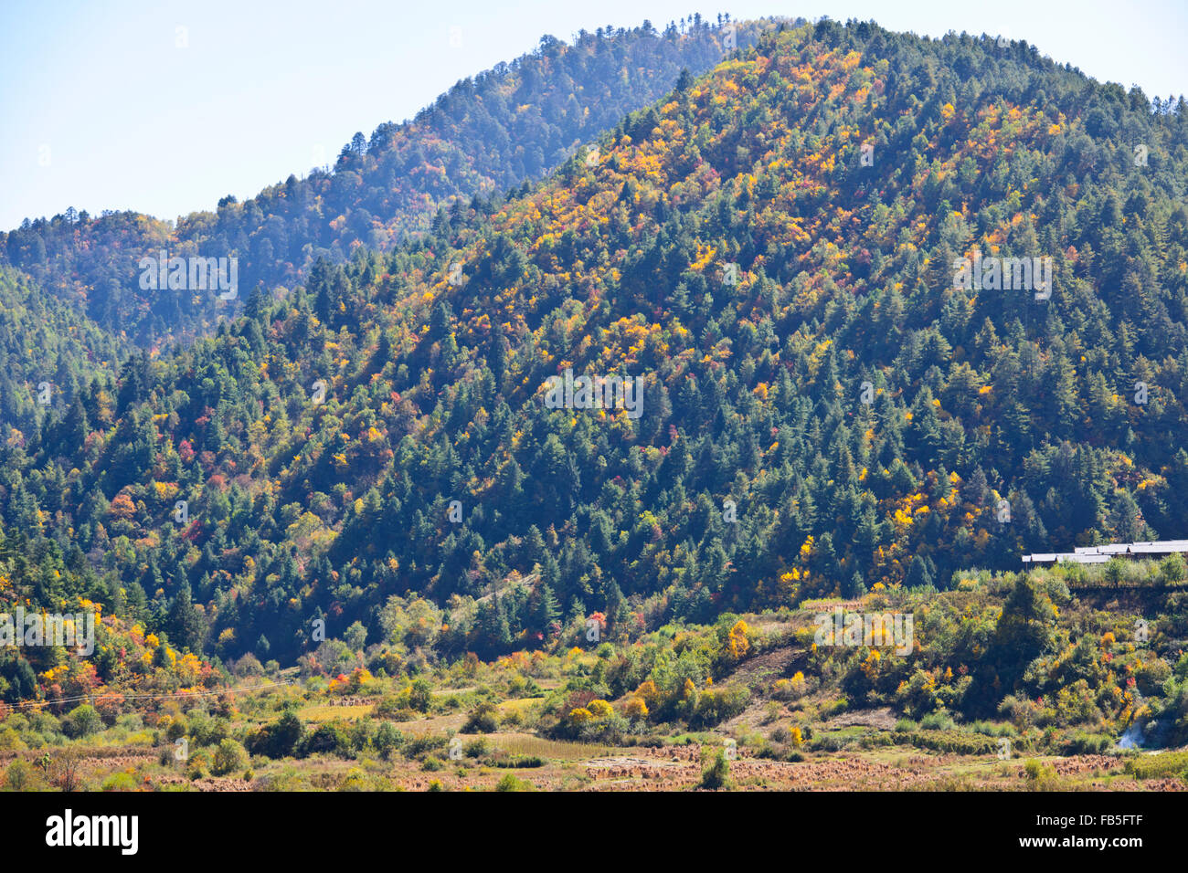 Foothills of Kawagebo Mountain Ranges,Naxi & Lisu Villages,Tacheng ...