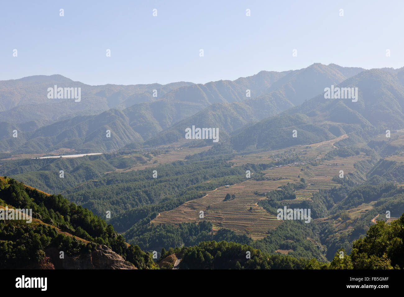 Foothills of Kawagebo Mountain Ranges,Naxi & Lisu Villages,Tacheng ...
