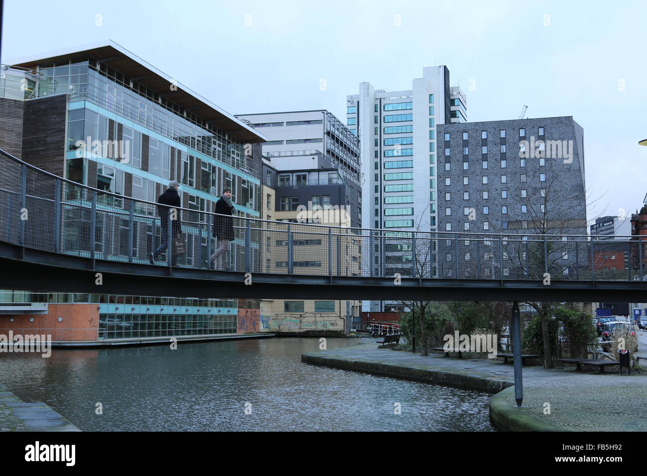 Umist buildings at university of manchester hi-res stock photography ...