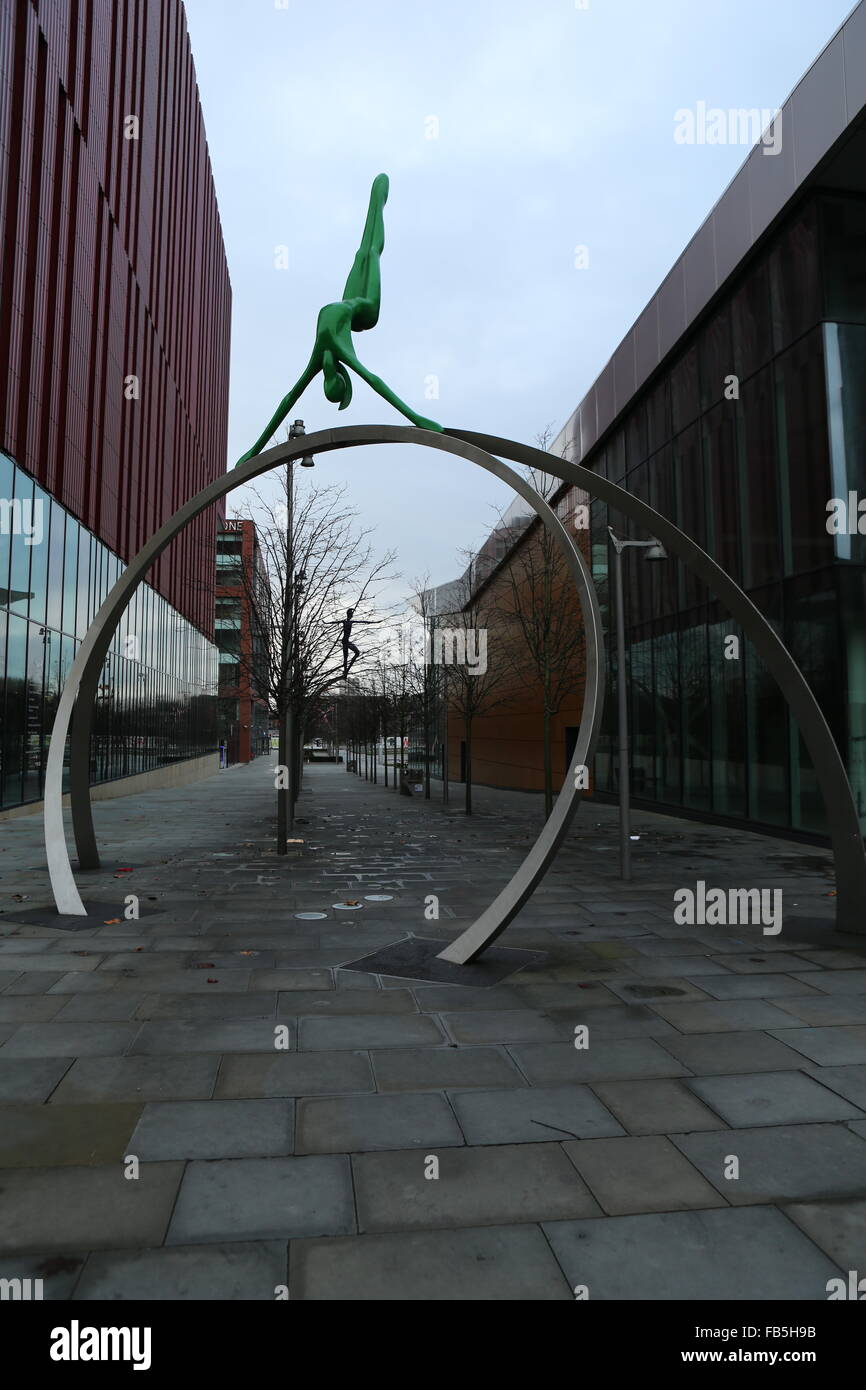 Umist buildings at university of manchester hi-res stock photography ...