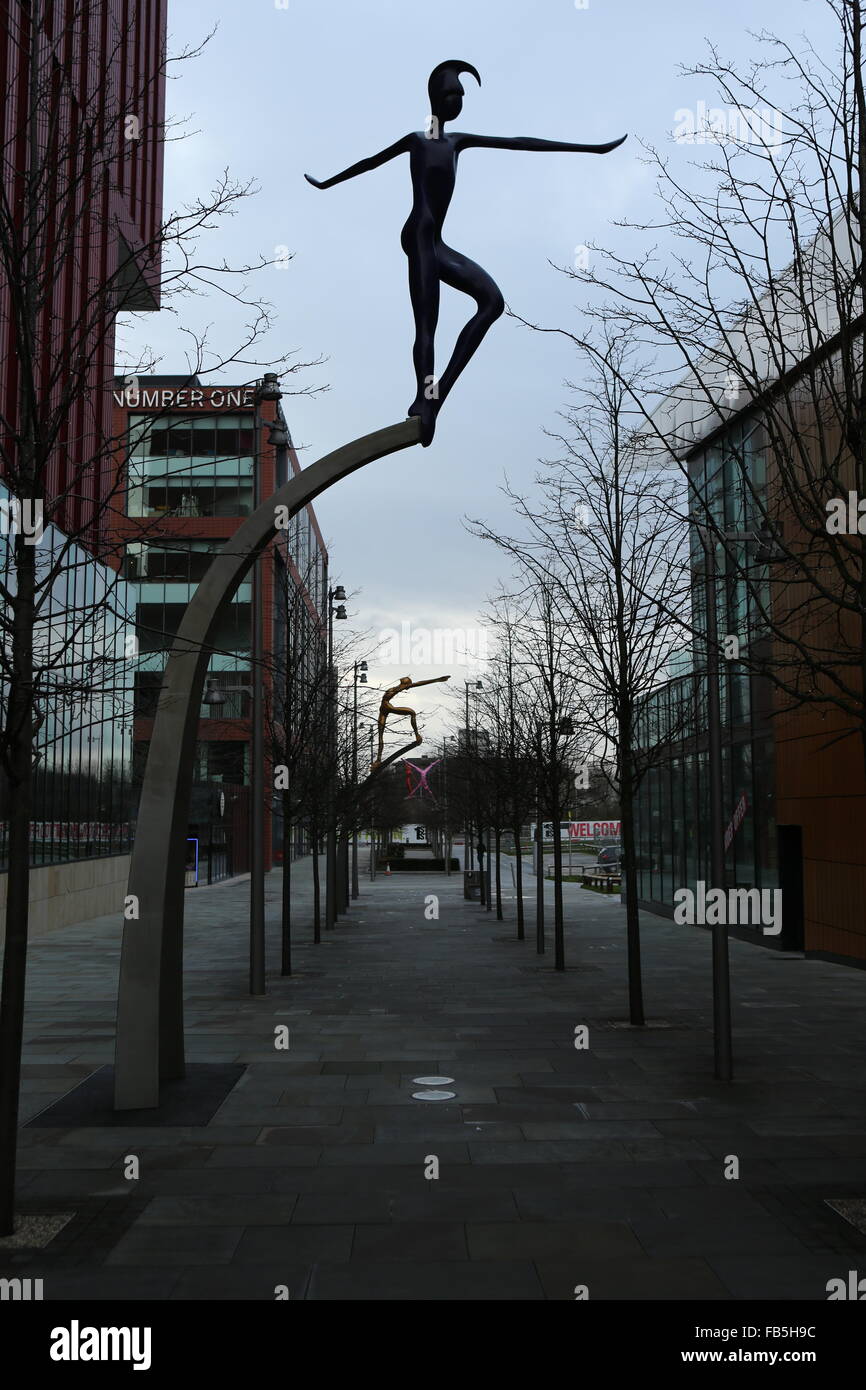 Buildings of umist at university of manchester hi-res stock photography ...