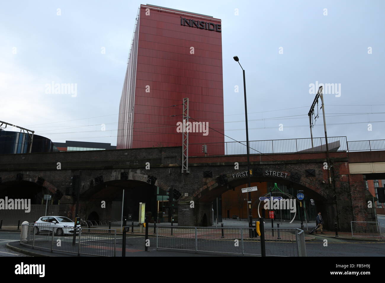 Umist buildings at university of manchester hi-res stock photography ...