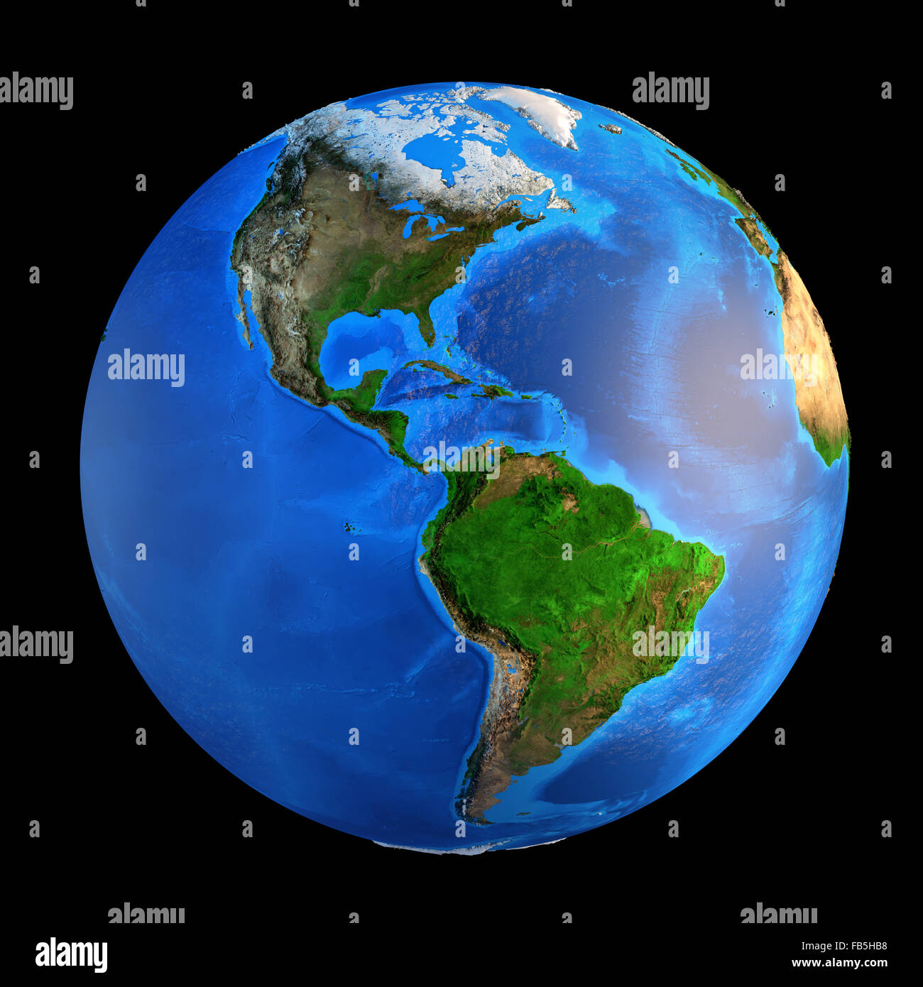 Landforms map usa hi-res stock photography and images - Alamy