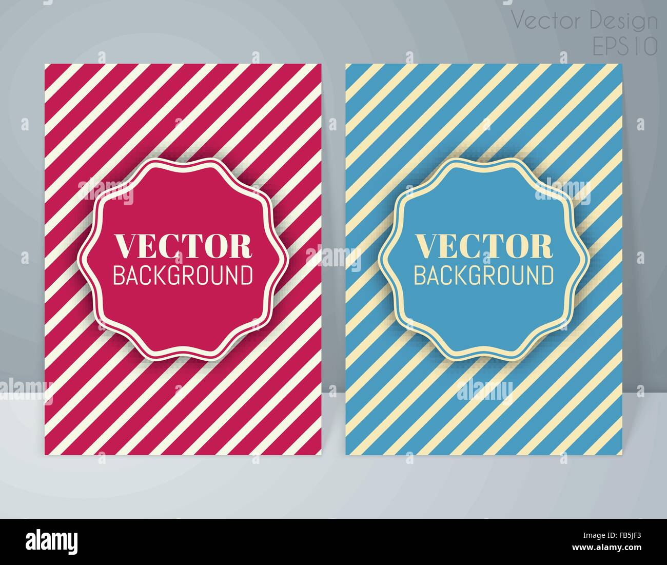 Vector illustration of a retro banner Stock Vector Image & Art - Alamy