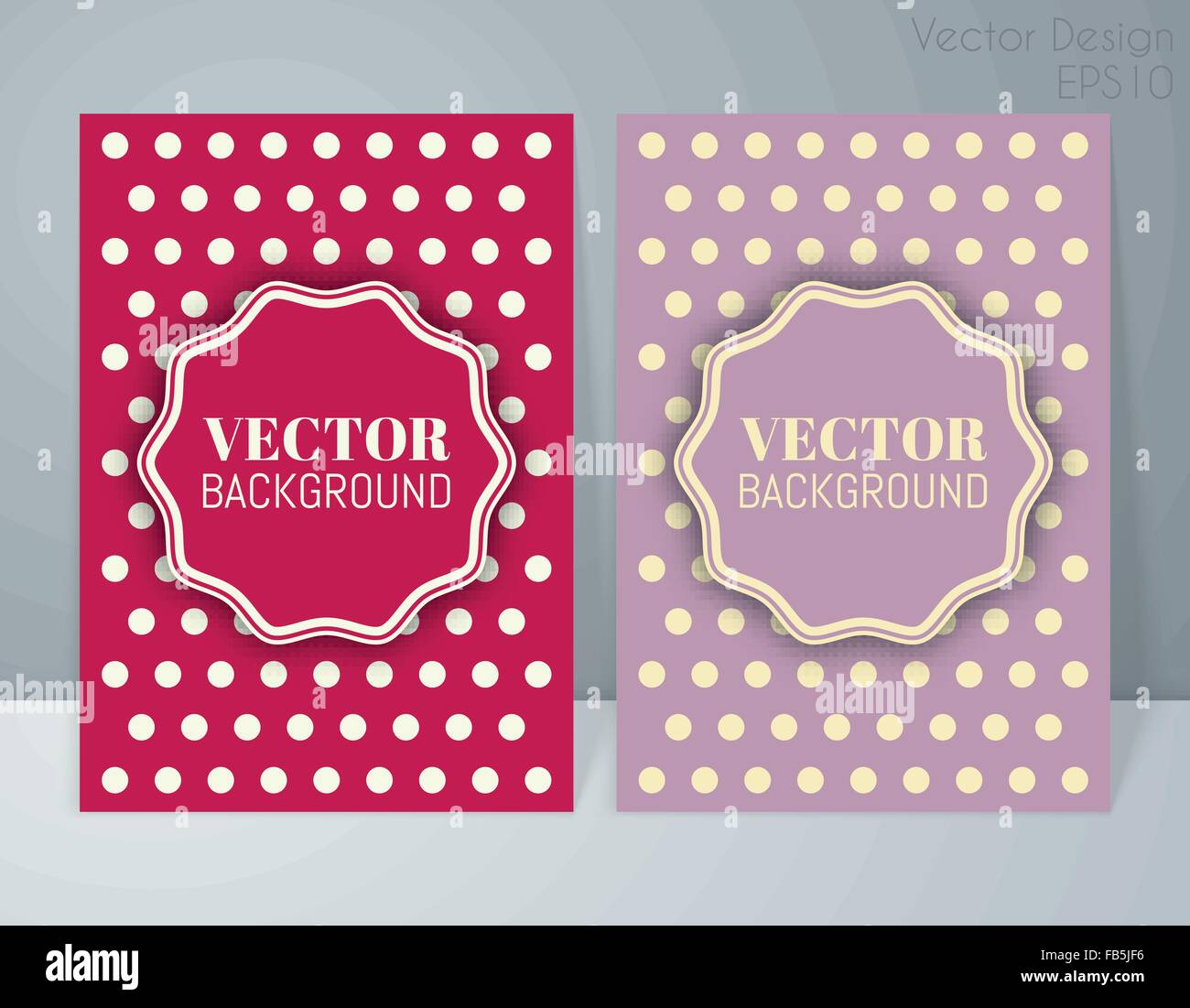 Vector illustration of a retro banner Stock Vector Image & Art - Alamy