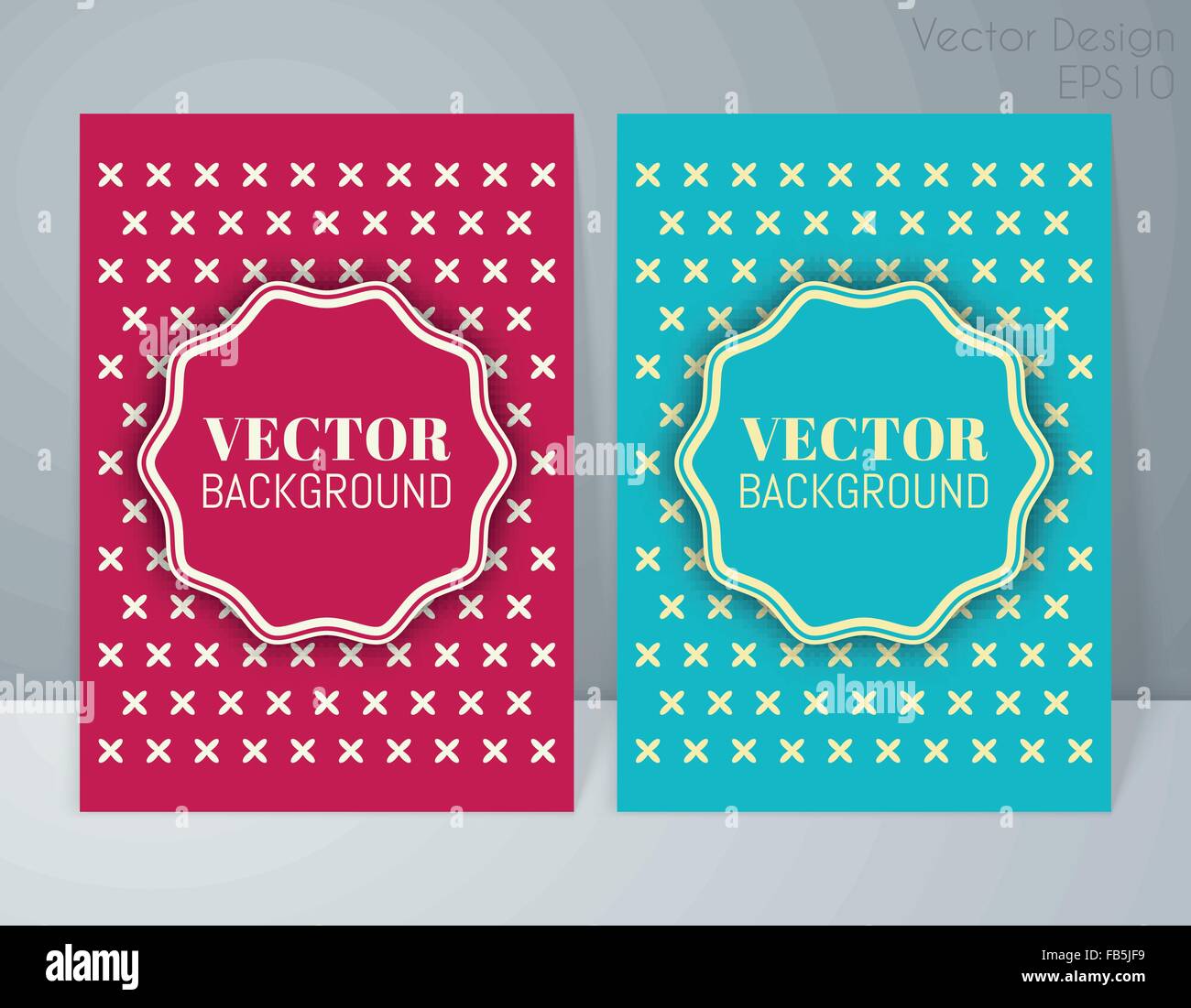 Vector illustration of a retro banner Stock Vector Image & Art - Alamy