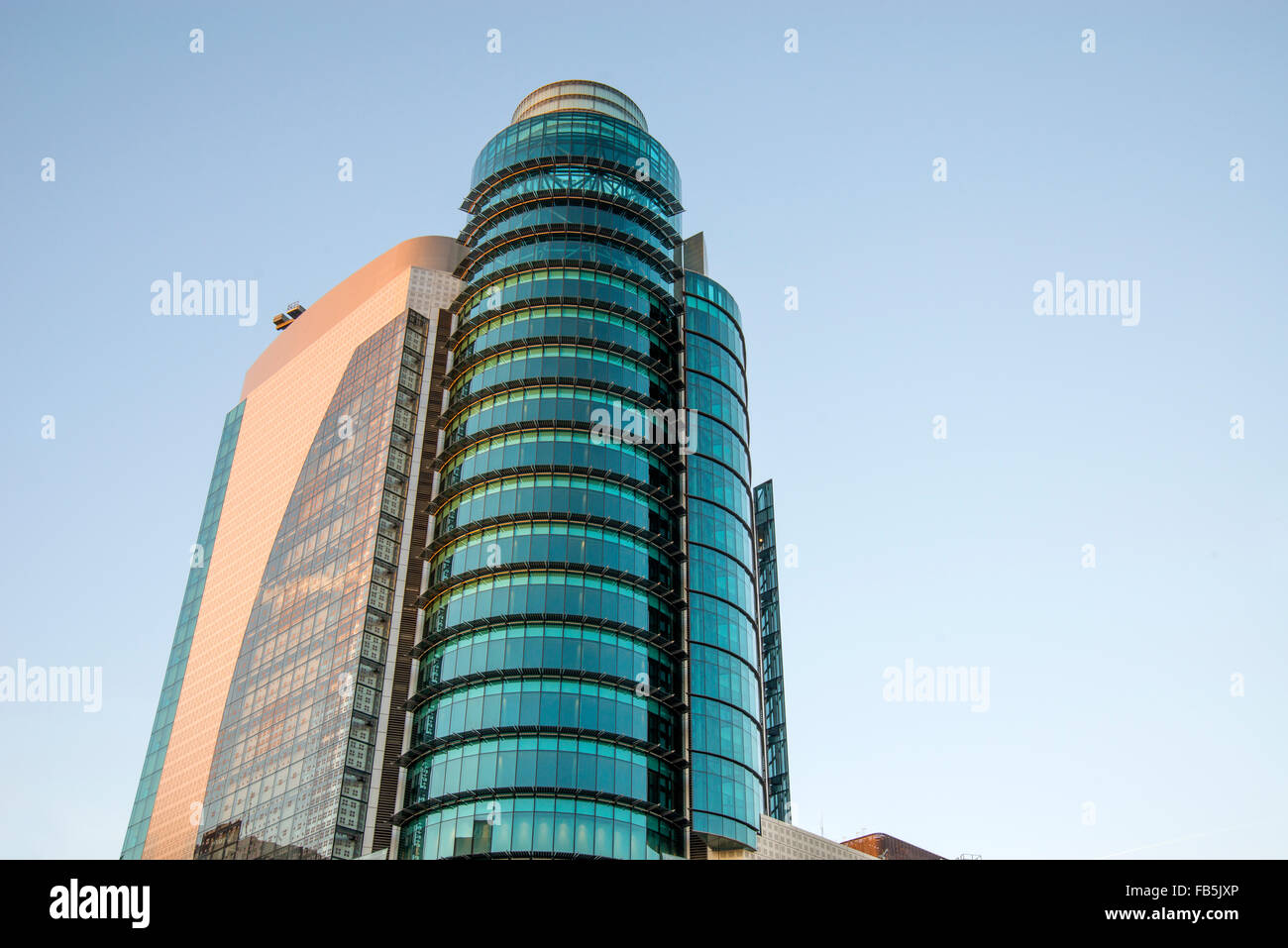 Titania Tower. AZCA, Madrid, Spain Stock Photo - Alamy