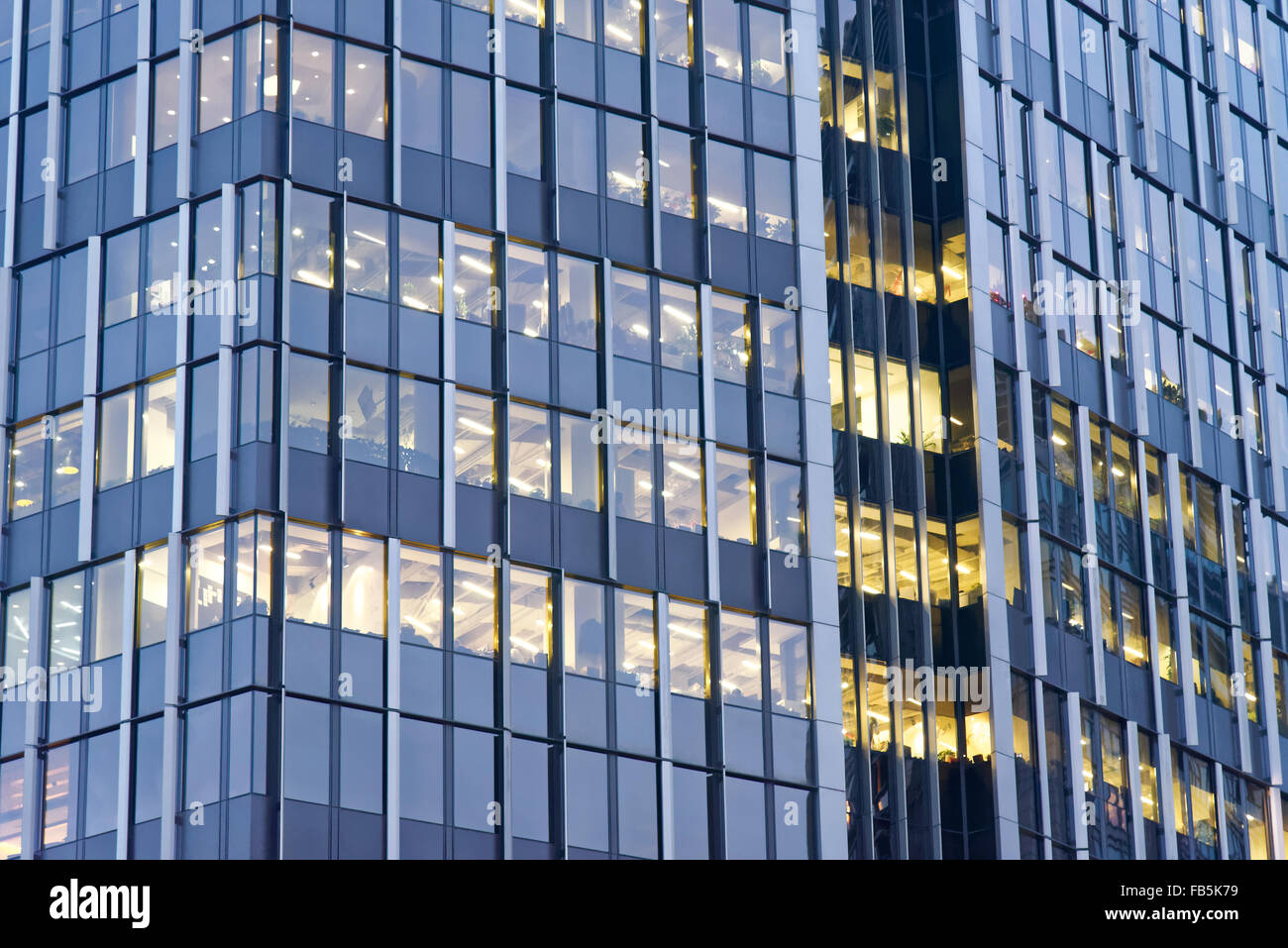 Office background night interior london hi-res stock photography and ...