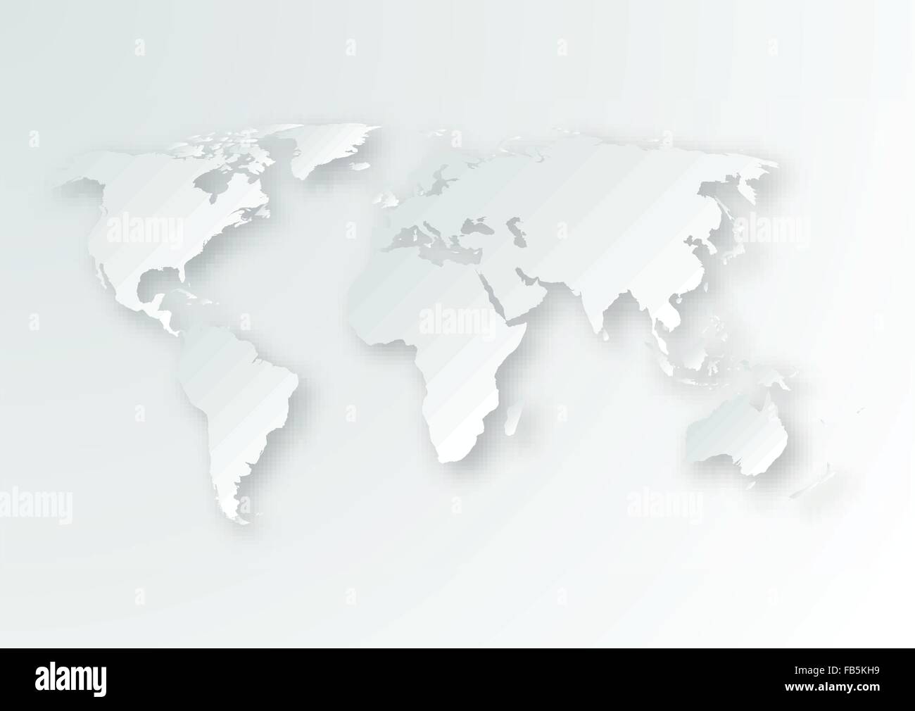 Africa paper map hi-res stock photography and images - Alamy