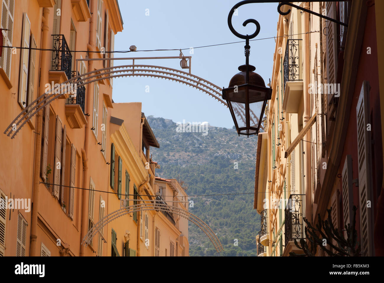 A street in Monaco-Ville, Principality of Monaco Stock Photo - Alamy