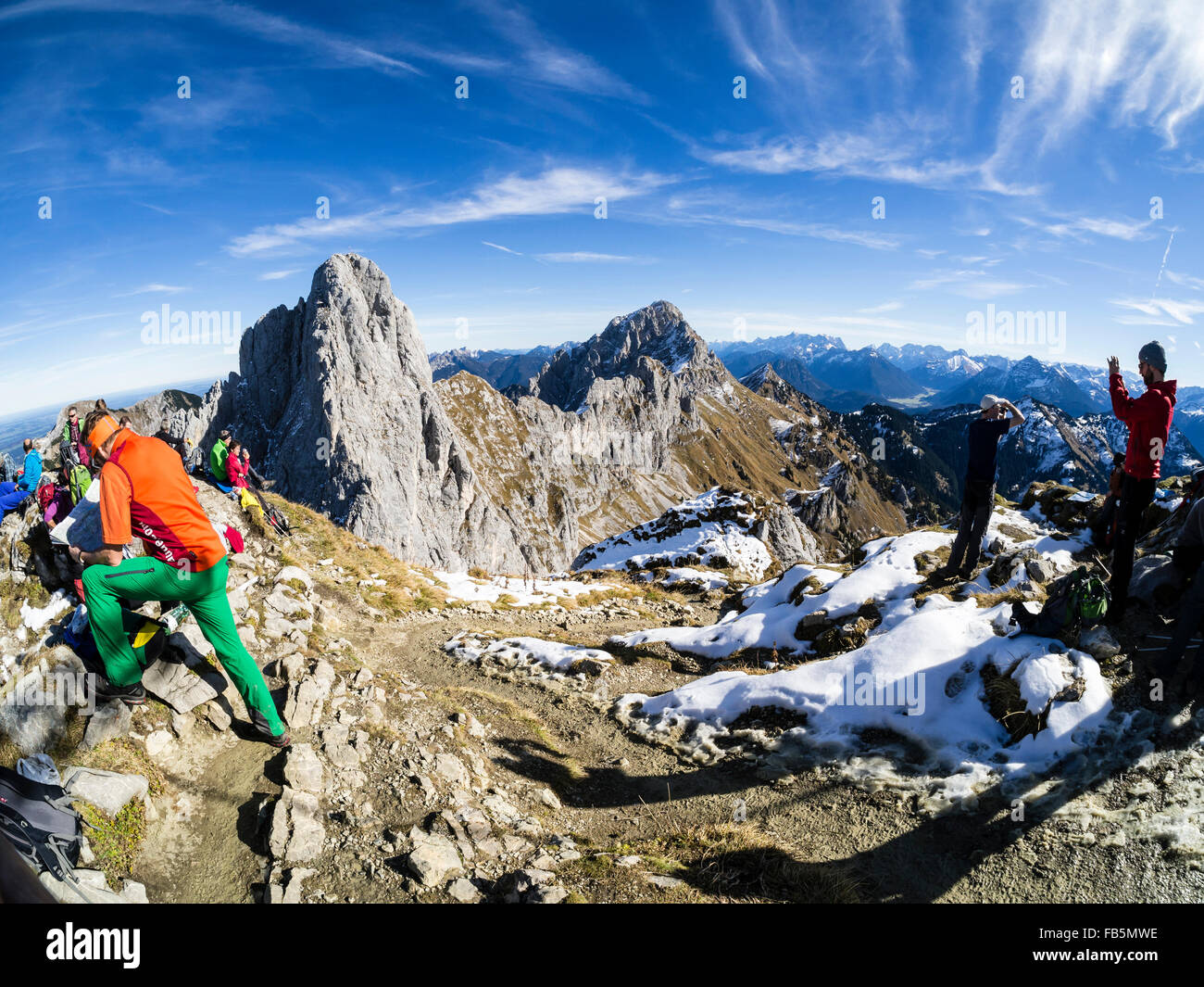 Kollenspitze mountain hi-res stock photography and images - Alamy
