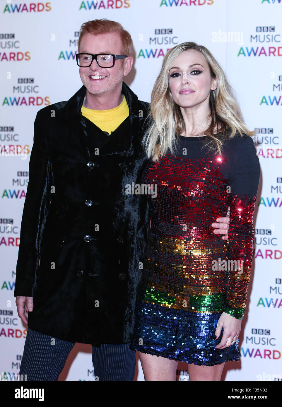 Red Carpet arrivals for the BBC Music Awards at the Genting Arena in ...