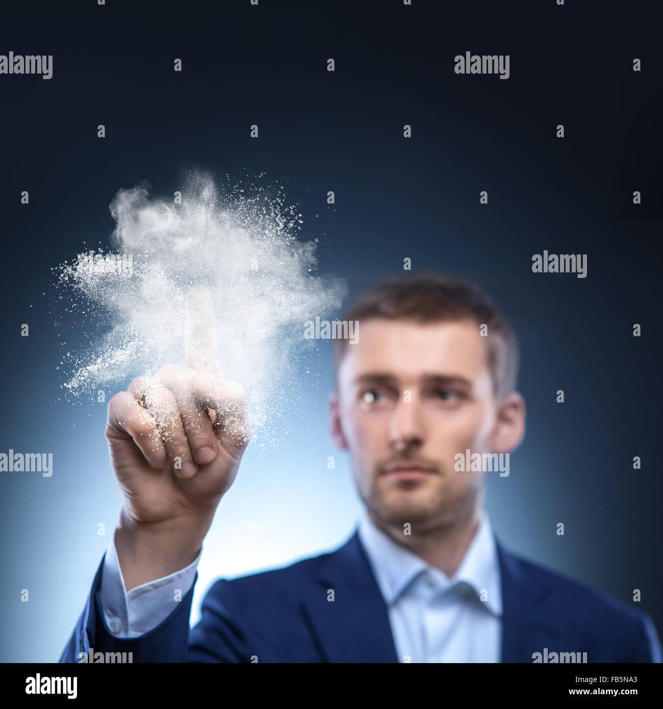 Push powder hi-res stock photography and images - Alamy