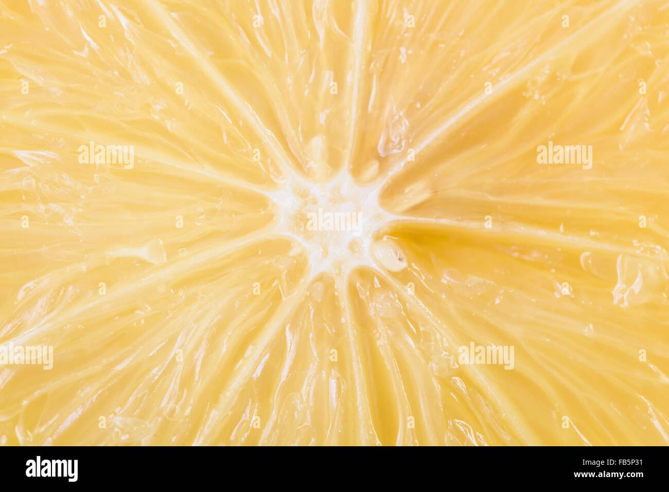 Juicy yellow lemon slice hi-res stock photography and images - Alamy