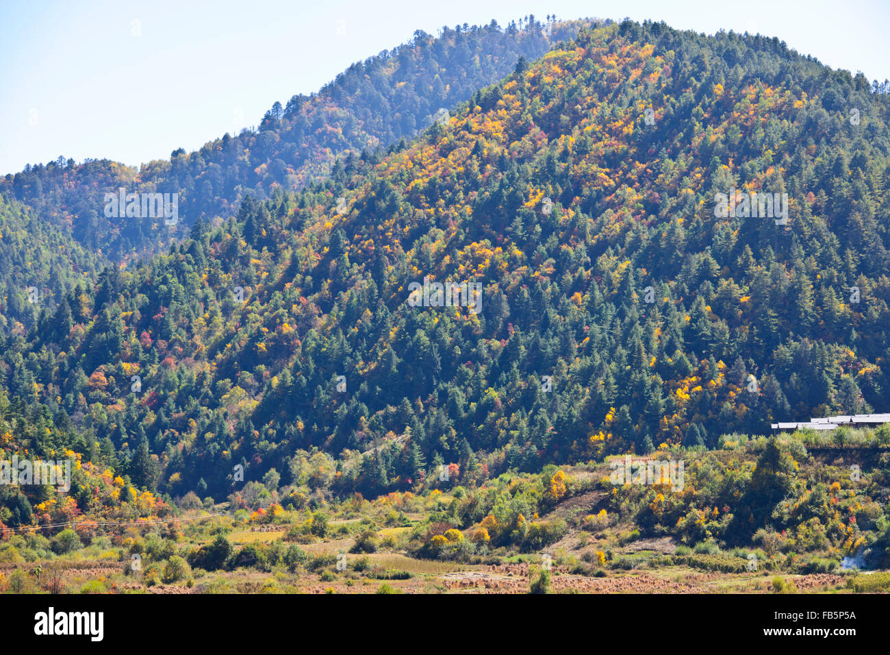 Foothills of Kawagebo Mountain Ranges,Naxi & Lisu Villages,Tacheng ...