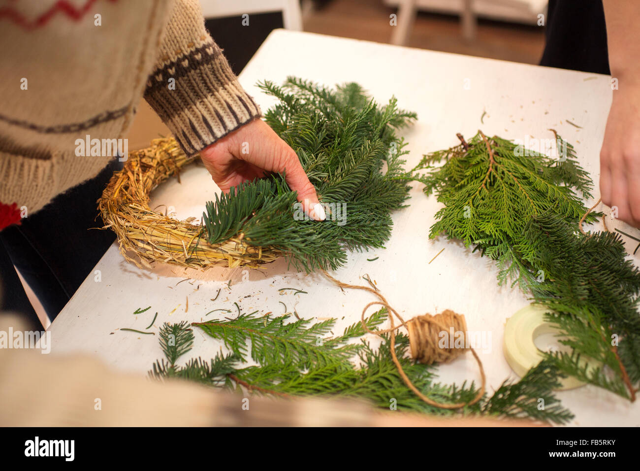 Create great winter compositions. Handmade Stock Photo - Alamy