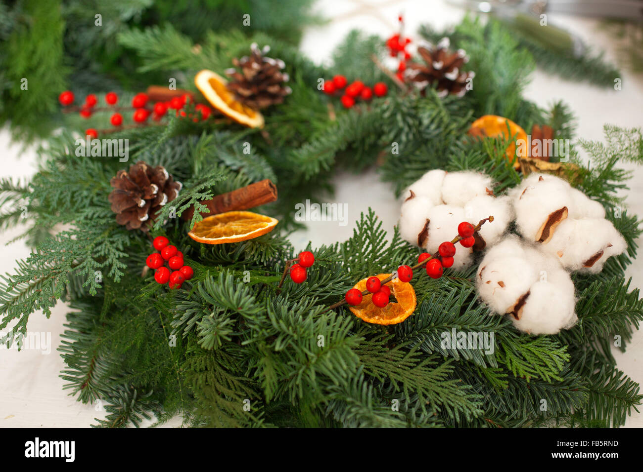 Create great winter compositions. Handmade Stock Photo - Alamy