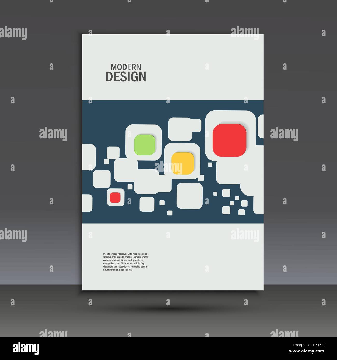 Vector brochure design layout template in A4 Stock Vector Image & Art ...