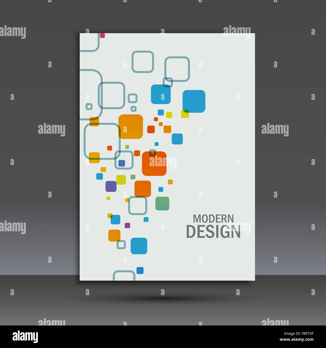 Vector brochure design layout template in A4 Stock Vector Image & Art ...