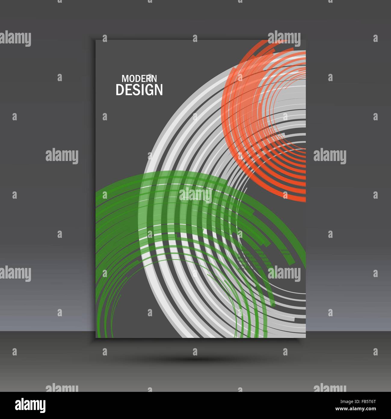 Vector color line twirl design. Cover template Stock Vector Image & Art ...