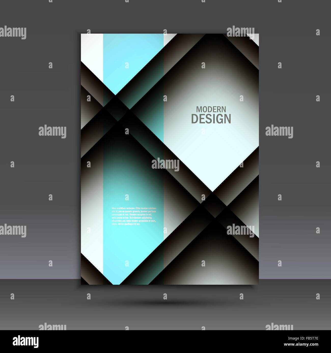 Vector brochure design layout template in A4 Stock Vector Image & Art ...